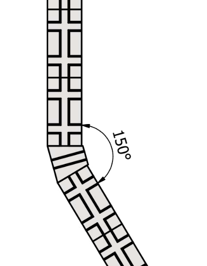 Can I build curves into Interbloc walls?